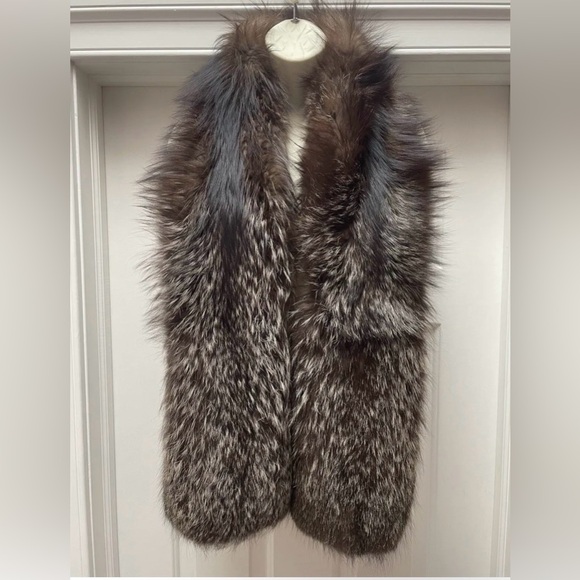 custom made | Accessories | Silver Real Fox Scarf 6 | Poshmark